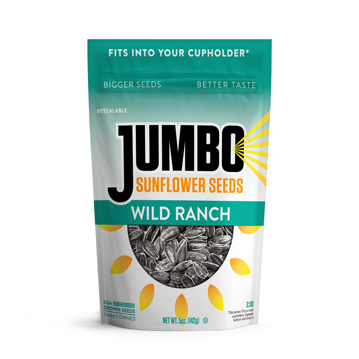 Jumbo Sunflower Seeds – Wild Ranch (5 oz) – Jumbo Sunflower Seeds