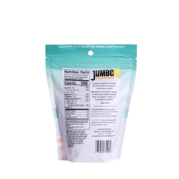 Wild Ranch Seeds (5oz) – Jumbo Sunflower Seeds