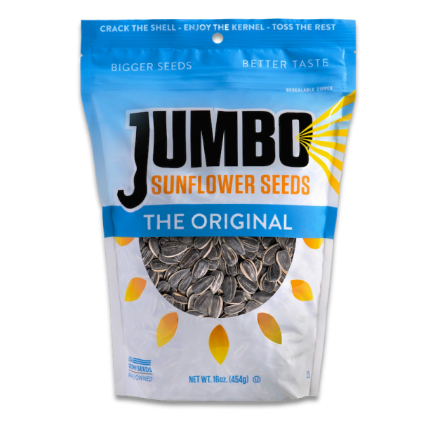 Jumbo Sunflower Seeds – THE BEST SEEDS ON THE PLANET